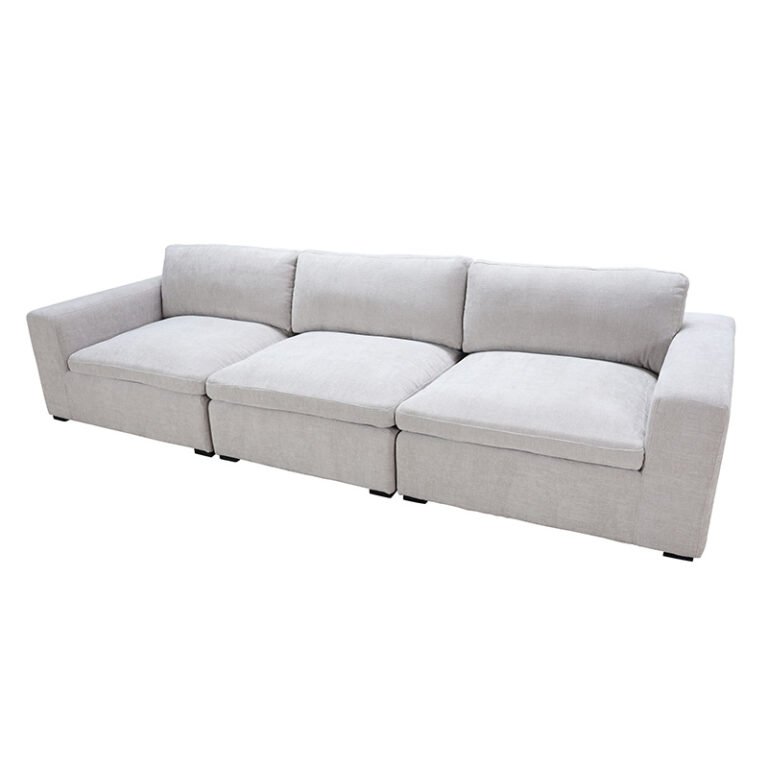 Conner 127″ Modular 3-Piece Sofa - Home Source Furniture
